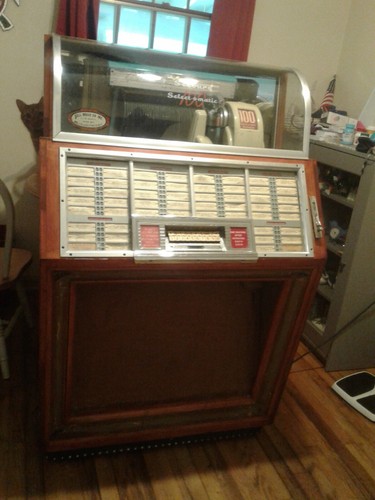 Working 1950#M100B Seeberg Jukebox, 50 Record/100 Selection, 45 RPM’s | eBay