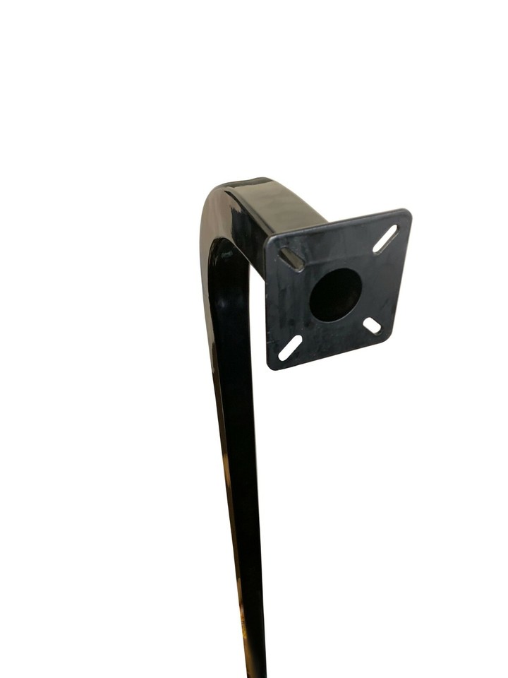 Tall Keypad Gooseneck 72" Height Universal In-Ground Mounting Post Gate ...