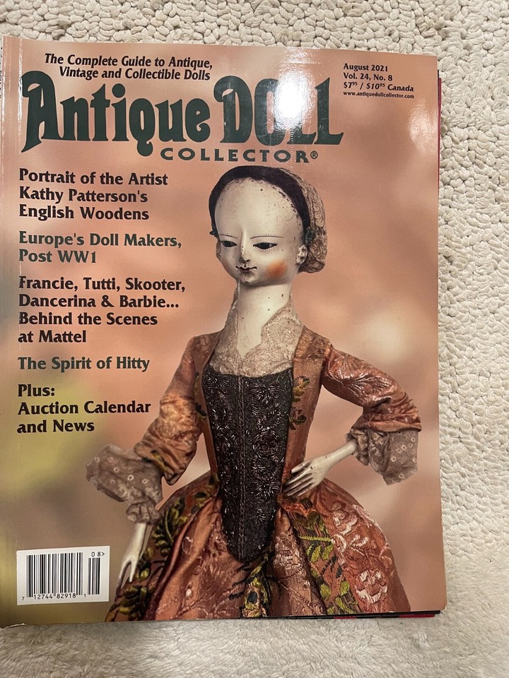 ANTIQUE DOLL COLLECTOR MAGAZINE AUGUST 2021 | eBay