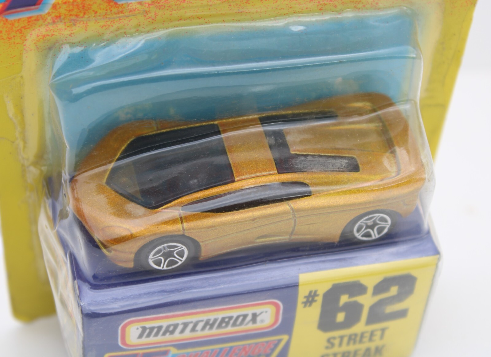 Matchbox 1997, 75 Challenge Gold Street Streak Car #62 FNQHotwheels ...