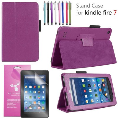 For Amazon Fire 7 (2022) 12th Gen Tablet Case Protective Cover +Screen ...