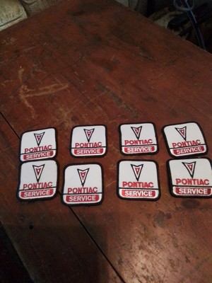 Patch. PONTIAC SERVICE. NOS. SEW OR IRON ON | eBay