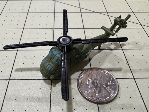 MICRO MACHINES Helicopter UH-34D Sea Horse Military Aircraft Army ( H23 ...