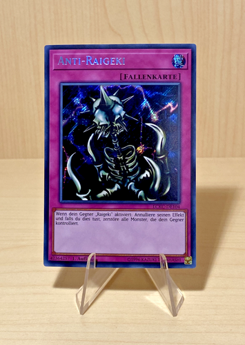 Yugioh / ANTI-RAIGEKI / LCKC-DE104 / Secret Rare / 1st Edition | eBay