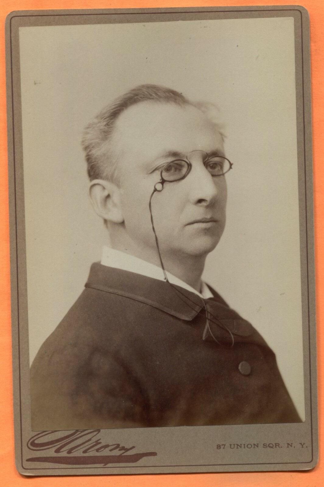 New York, NY, Portrait of Richard Heber Newton, by Sarony, circa 1880s ...