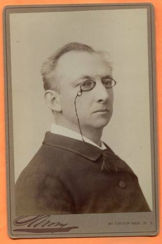 New York, NY, Portrait of Richard Heber Newton, by Sarony, circa 1880s ...