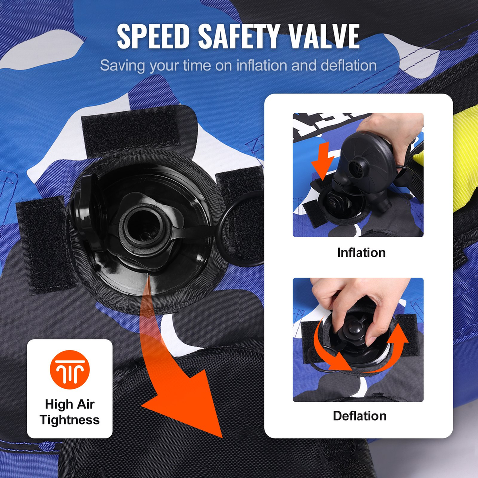 Towable Tube for Boating, Inflatable Boat Tubes and Towables - 340 lbs ...