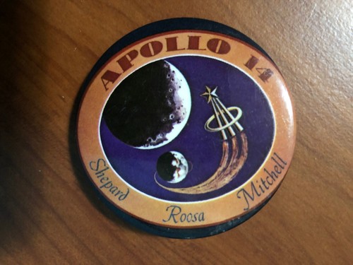 Rare Old Vintage "APOLLO XIV" Pinback Button 2" | eBay