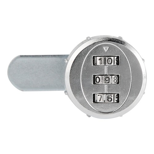Mechanical Code 3-Digit Password Cabinet Lock Chrome 20mm/0.79in XXL | eBay