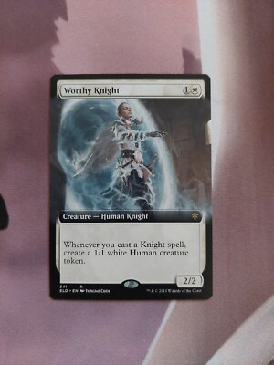 Worthy Knight EXTENDED ** 50% Off $30+ ** Magic The Gathering MTG Card ...