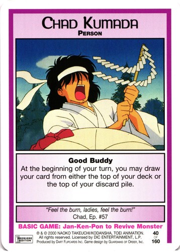 Sailor Moon CCG Premier Edition Chad Kumada - Person Trading Card | eBay