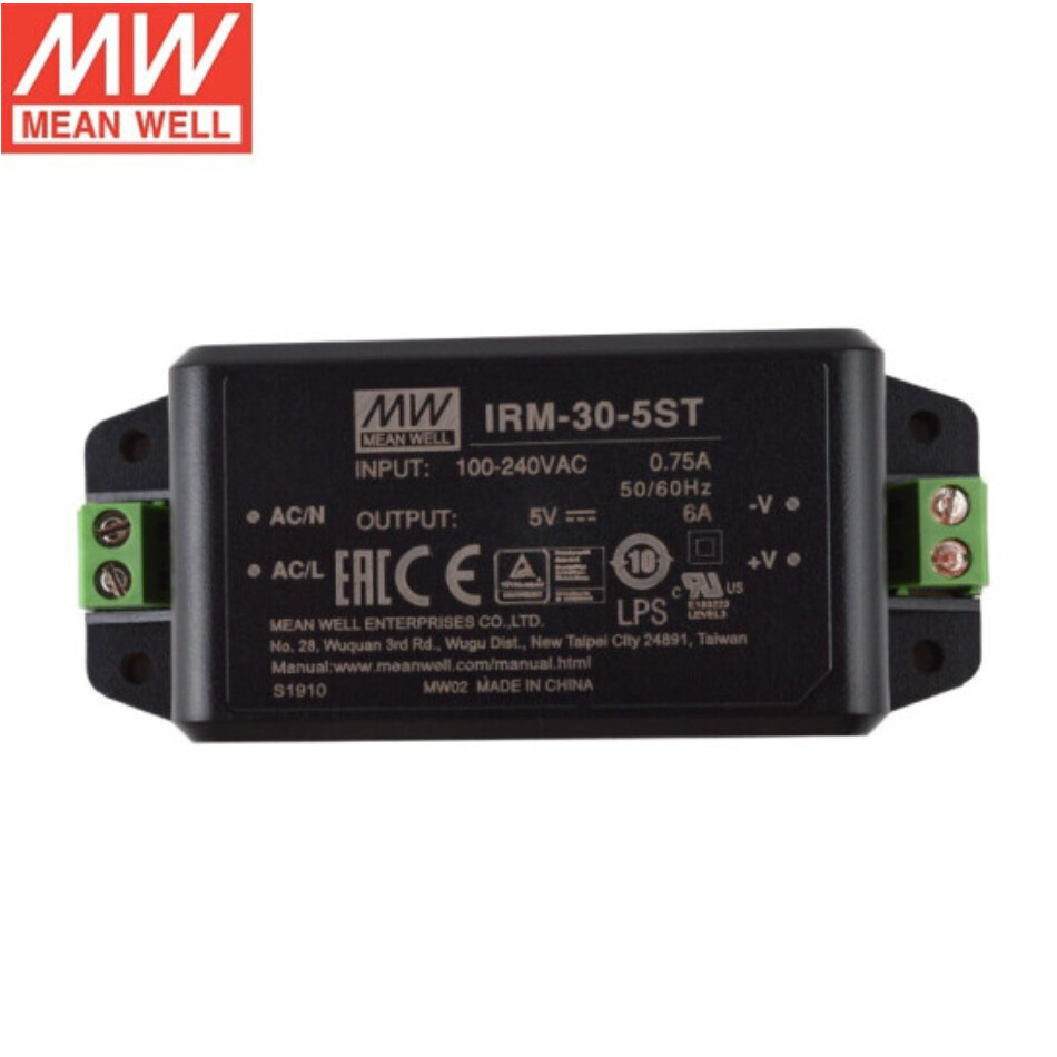 MEANWELL IRM-30-ST switching power supply 5V12V24V48 terminal type 30W ...