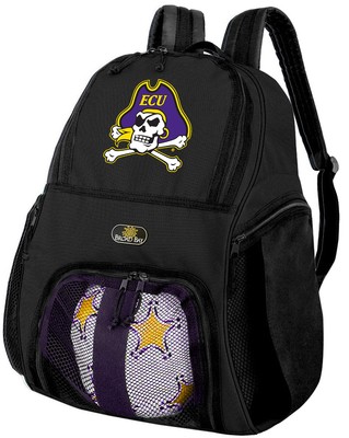 ECU Soccer Backpack - East Carolina University Volleyball Bag -SIDE ...