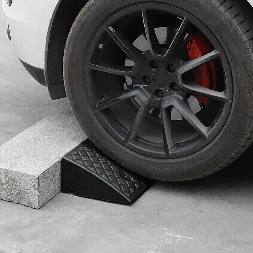 1/2pcs Kerb Curb Ramp 50cm Vehicle Slope Garage Ramps Car Wheelchair ...