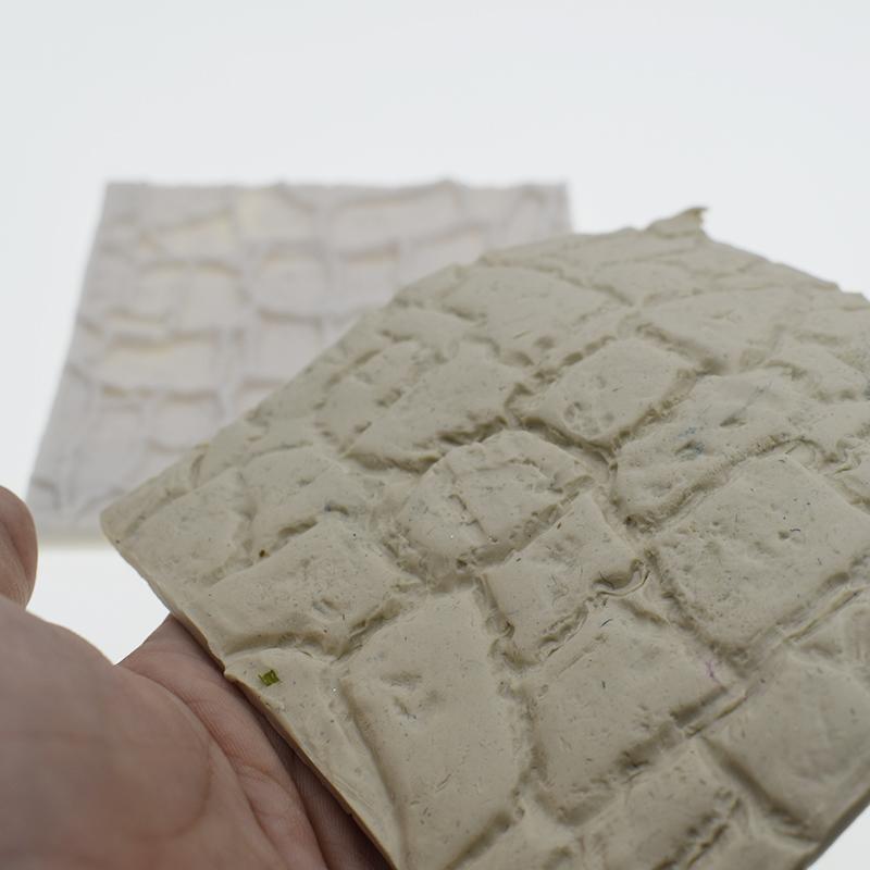 Pastoral Pebble Wall Silicone Mold Designer Brick Concrete Molds Moule ...