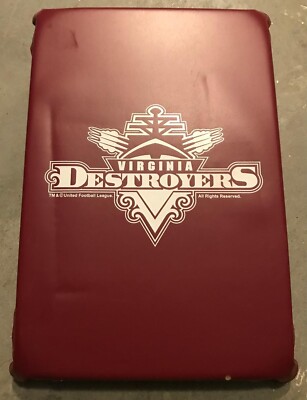 UFL United Football League Virginia Destroyers Seat Cushion/Free ...