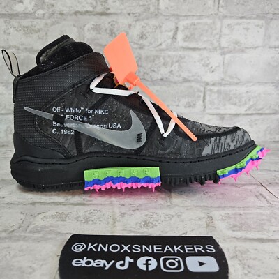 Nike Air Force 1 Mid SP x Off-White Black Virgil DO6290-001 Nike Air Force 1 Mid SP x Off-White Black Virgil DO6290-001