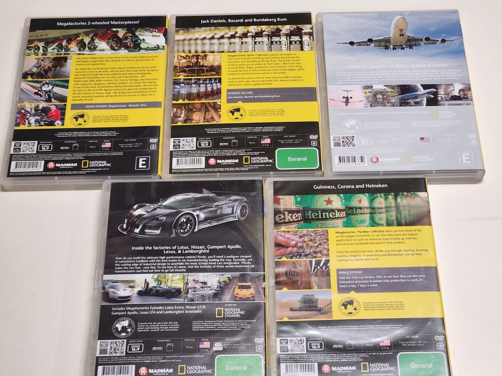 NATIONAL GEOGRAPHIC - MEGAFACTORIES - BEER FULL THROTTLE SPIRITS ...