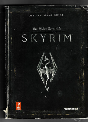 The Elder Scrolls V Skyrim Official Game Guide by PRIMA with MAP PB | eBay
