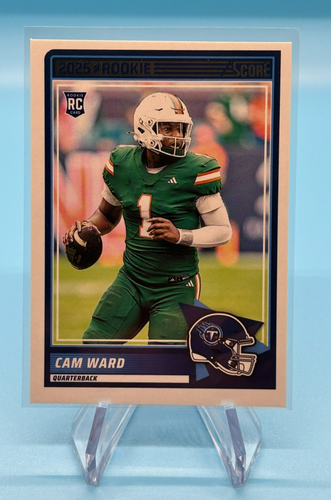 2025 Score Cam Ward Rookie Card #13 Tennessee Titans RC | eBay