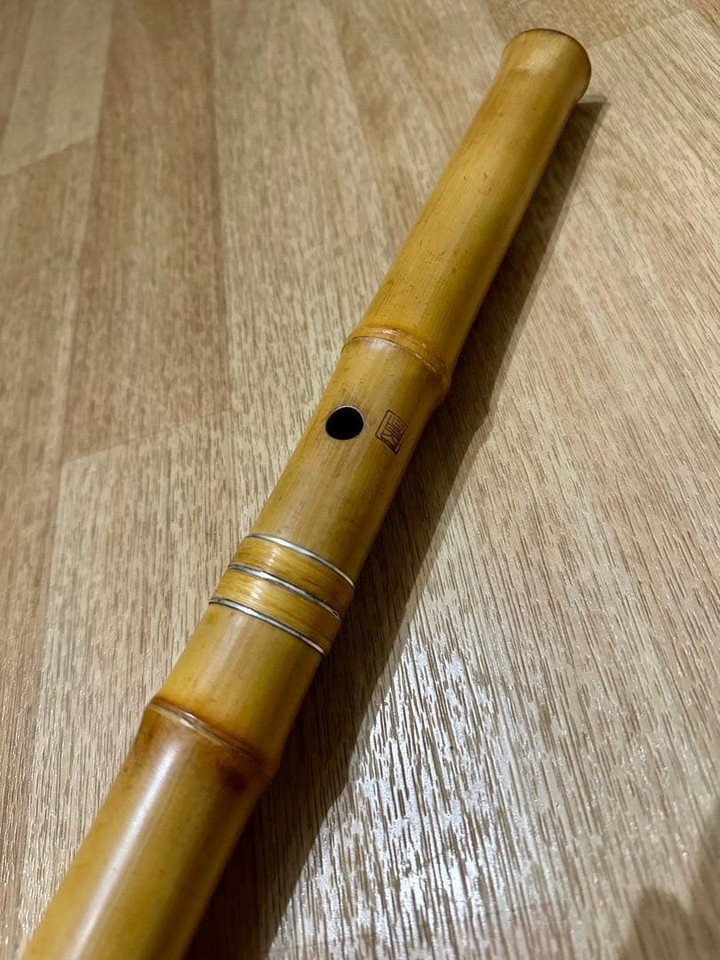 Shakuhachi Japanese Bamboo Flute Woodwind Instrument 455mm #S-0486 ...