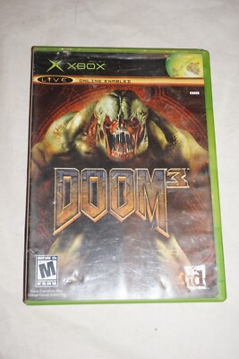 Doom 3 ORIGINAL (Microsoft Xbox) w/ Case 47875807051 | eBay