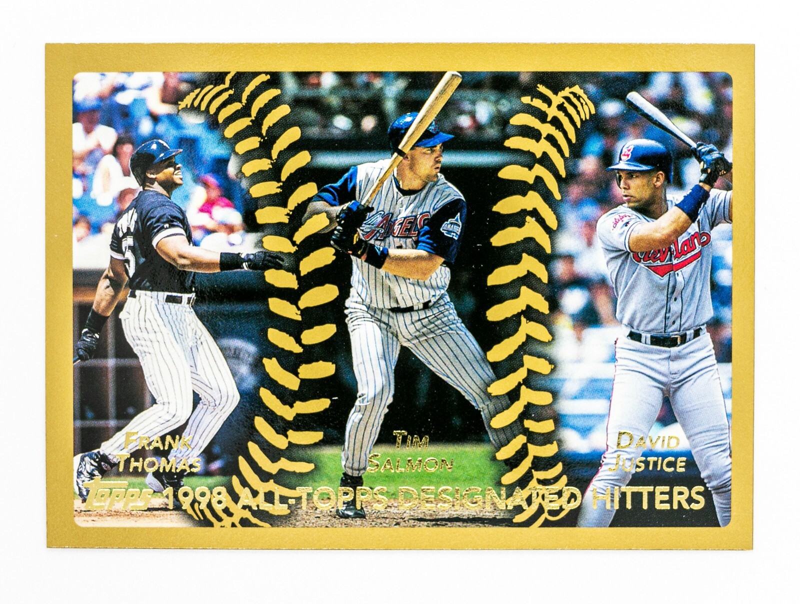 Frank Thomas, Salmon, Justice #456 (1999 Topps) All Star Designated ...