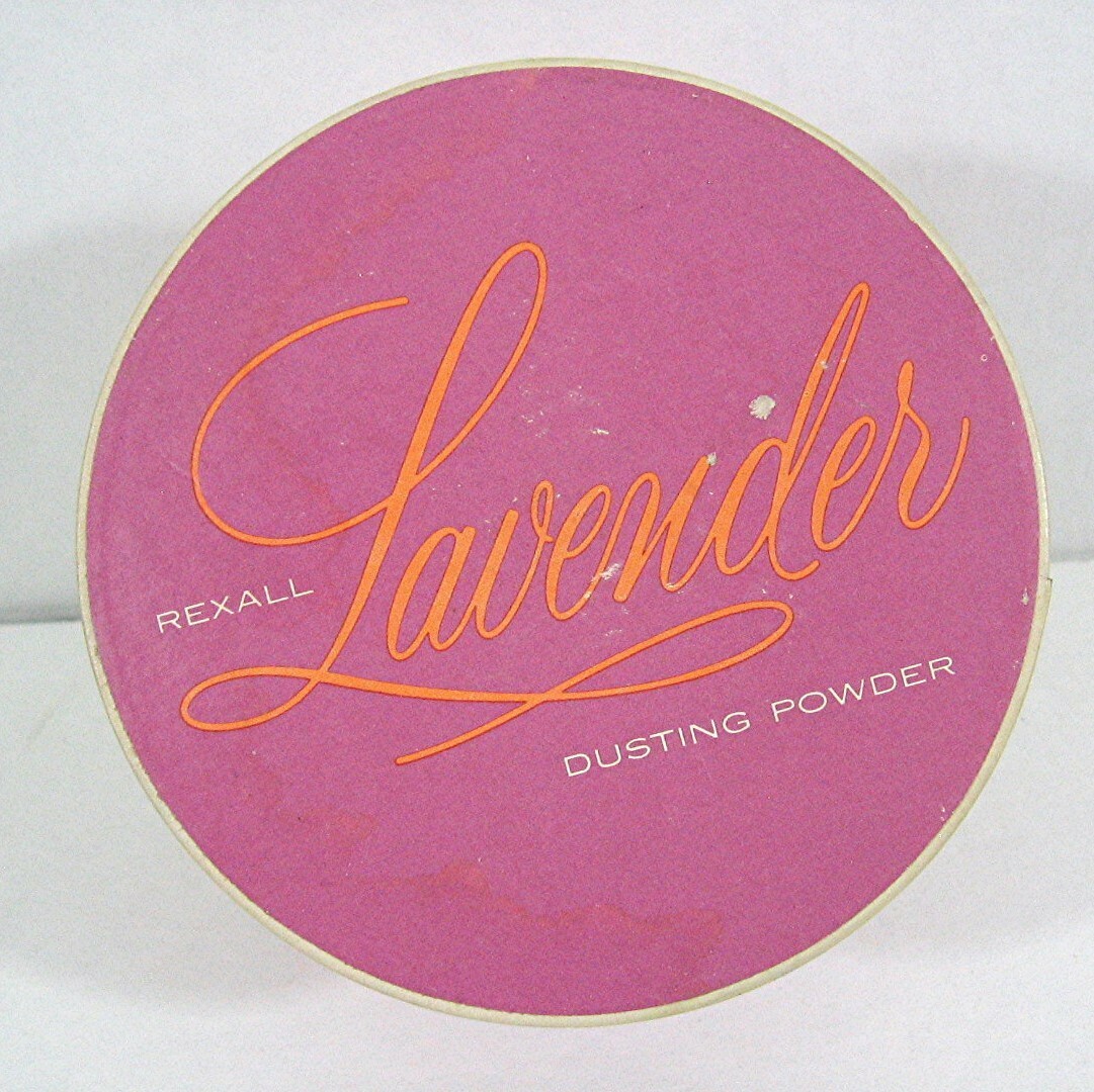 Rexall Lavender Dusting Powder Box Rexall Drug St Louis Old Unsold ...