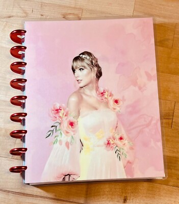 "Soft Pink Taylor Swift" Cover Set for use with Classic Happy Planner ...