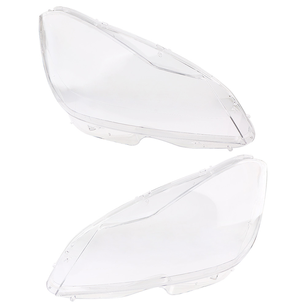 2x Front Headlight Lens Cover Cap Clear For Mercedes Benz C Class W204 ...