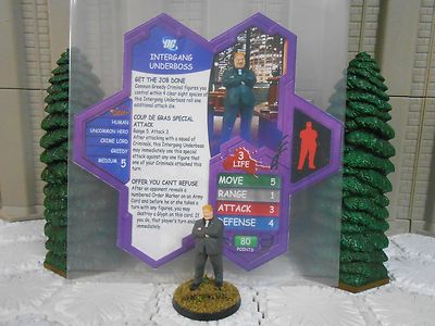 Heroscape Custom Intergang Underboss Dbl Card & Fig DC Apokoliptian ...