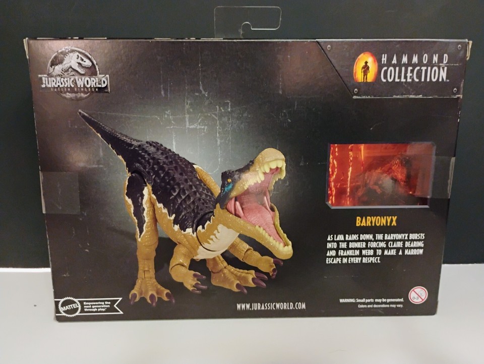Jurassic World Hammond Collection BARYONYX Action Figure Brand New | eBay