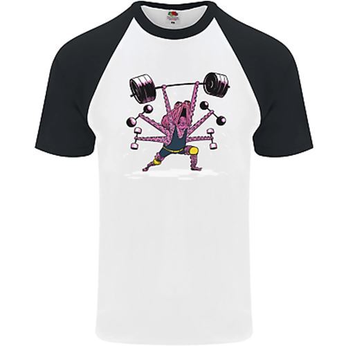 Octopus Gym Training Top Bodybuilding Mens s/s Baseball T-Shirt | eBay