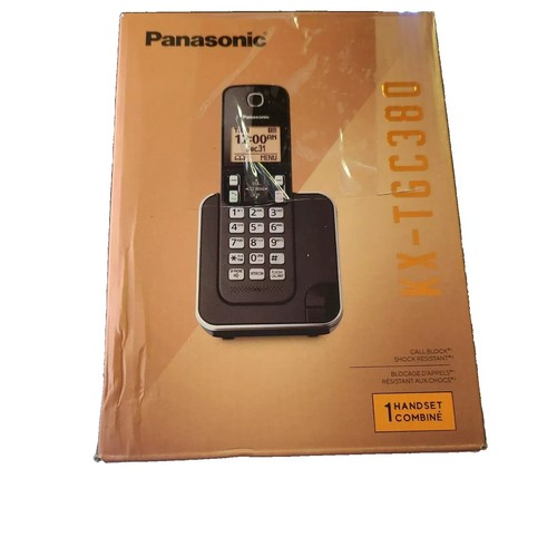 Panasonic DECT 6.0 Expandable Cordless Phone with Call Block – 1 ...
