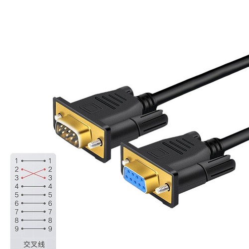 DB9 9 Pin COM RS232 RS485 Male Female Male to Male Female to Female ...