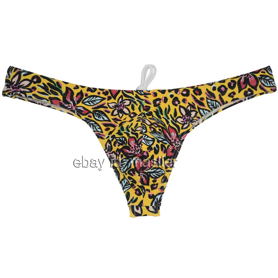 Men's Bikini Thong Swimwear Board Short Trunks Contour Pouch Tangas ...