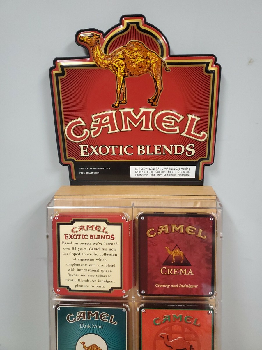 Camel Flavored Cigarettes In Tins