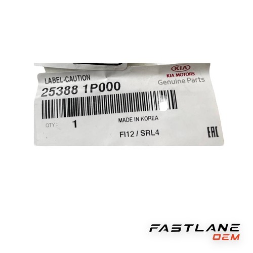2012 - 2019 KIA Label NEW OEM 253881P000 | eBay