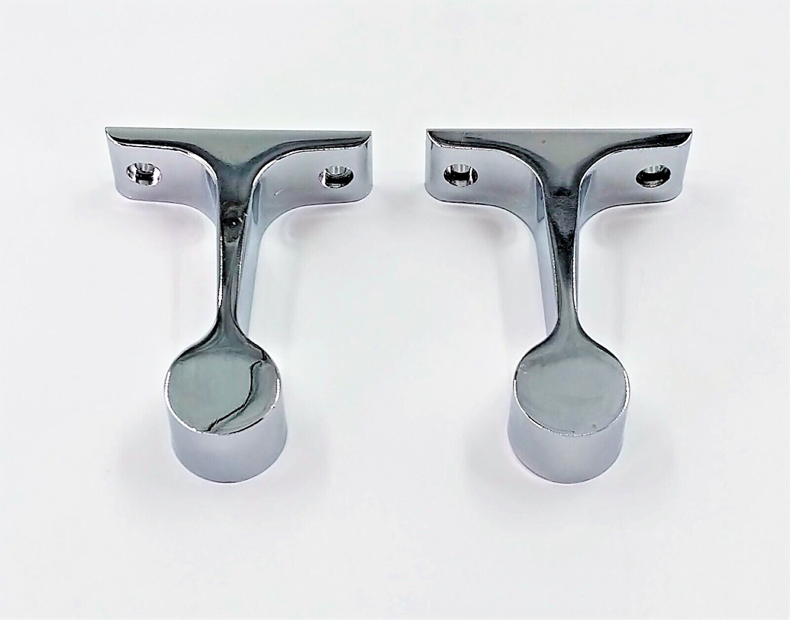 NOS! Chrome "Tempo" Hexagonal Towel Bar Posts by Hall-Mack, #893 SHIPS ...