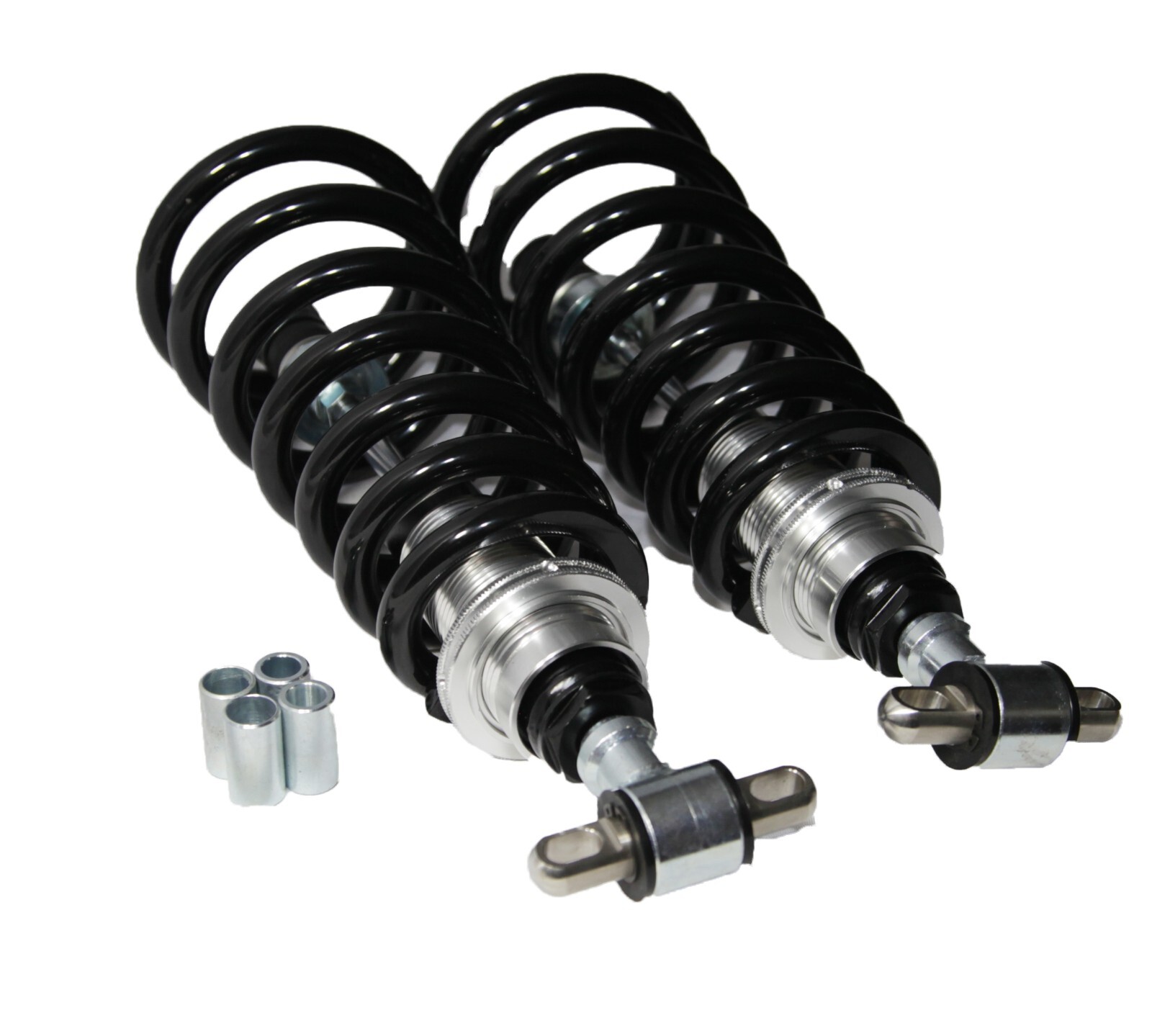 Black Front Coil Over Shock w/500LB Spring for GM A F X G Body SBC ...