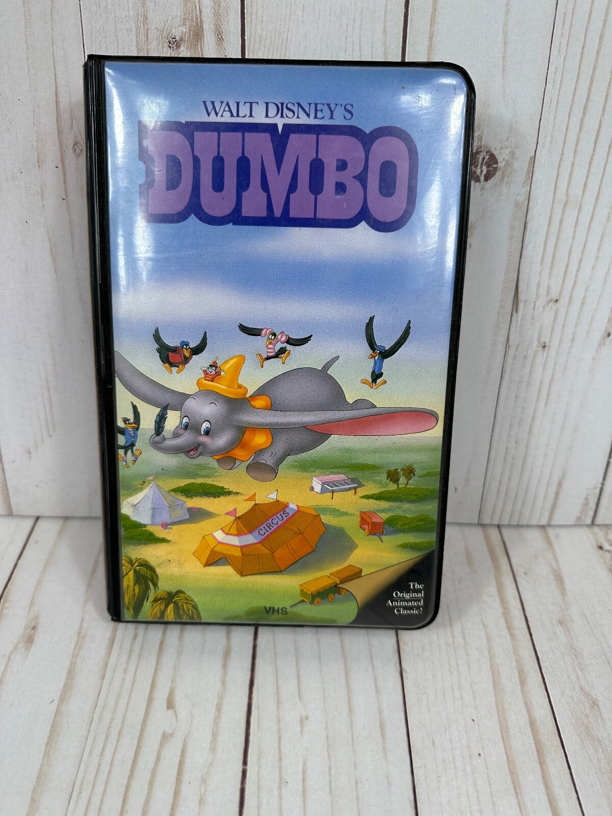 Dumbo VHS Walt Disney Classic Black Diamond Red Signature 1987-1988 ...