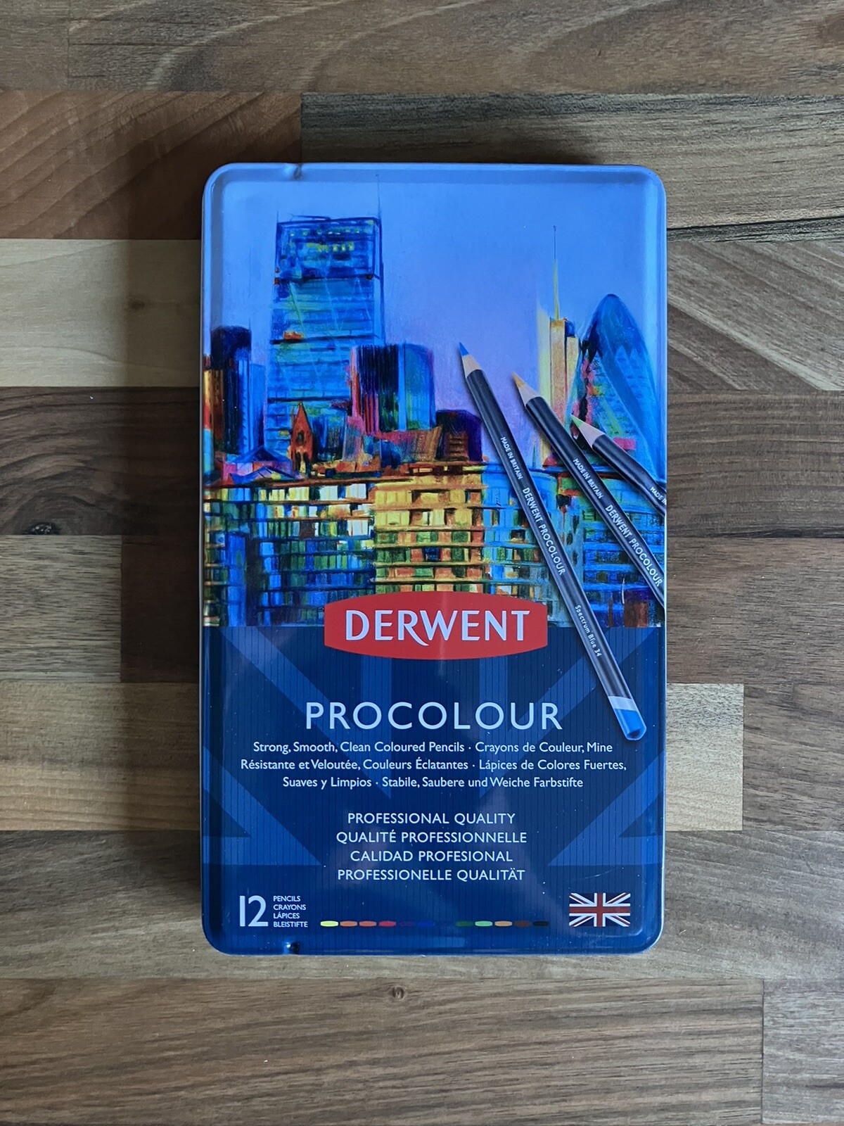 Derwent 2302505 ProColour Colouring Pencils Set of 12 Professional ...