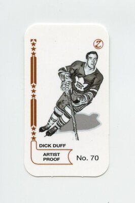 #TN24149 DICK DUFF Oddball Artist Proof Hockey Card | eBay