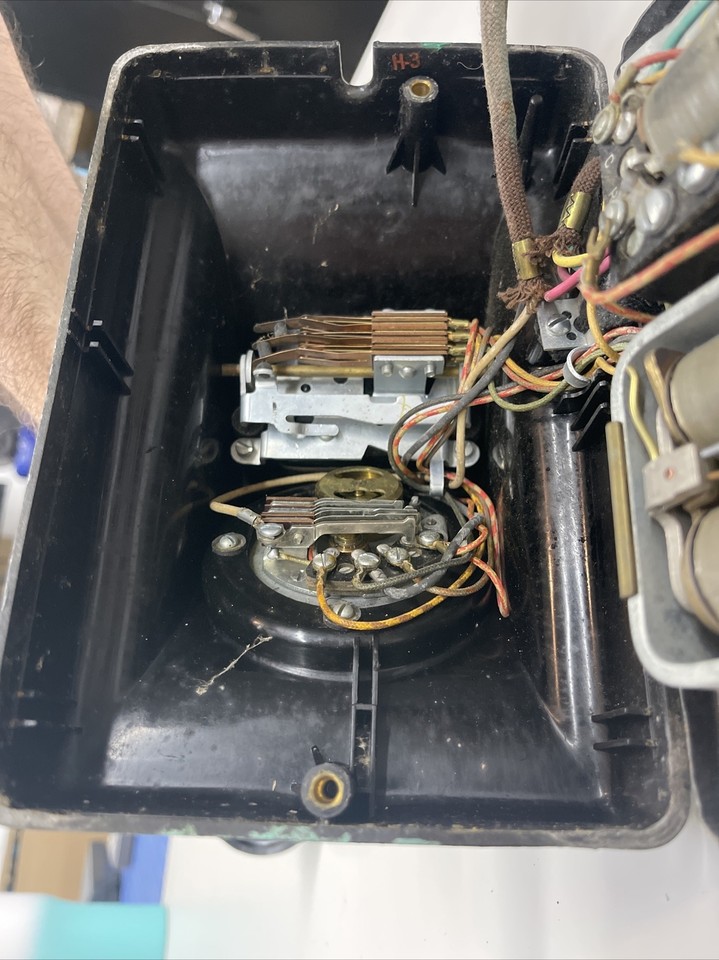 Black Bakelite Telephone F-1 Western Electric Rotary-1949 VTG | eBay