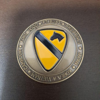 U.S. Army 1st Cavalry Division Challenge Coin | eBay