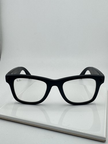 Ray-Ban Meta Wayfarer - LARGE - Matte Black / Polar Gradient Graphite ...