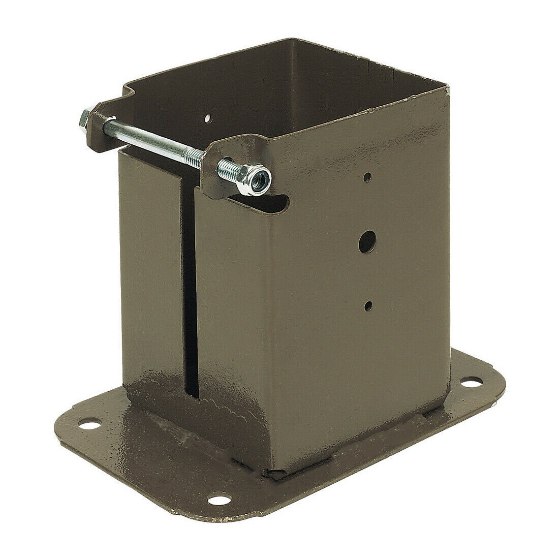 SABREFIX FENCE POST SPIKE 100 X 100MM Fence Post Bolt Down 2 IN PACK | eBay