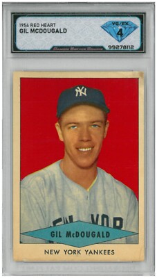 1954 Red Heart GIL MCDOUGALD 💎 DSG 4 VG/EX | eBay