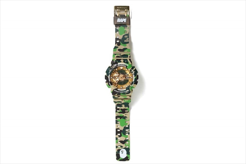 A BATHING APE 25th Anniversary Exclusive Model CASIO G-SHOCK GA-110 ...