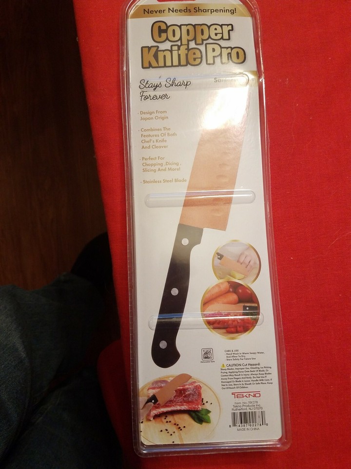 Copper knife pro 5" Santoku -Brand New. | eBay